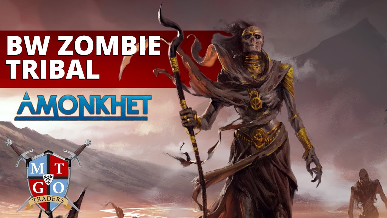 MTG | BW Zombie Tribal Amonkhet Standard Deck Tech - YouTube