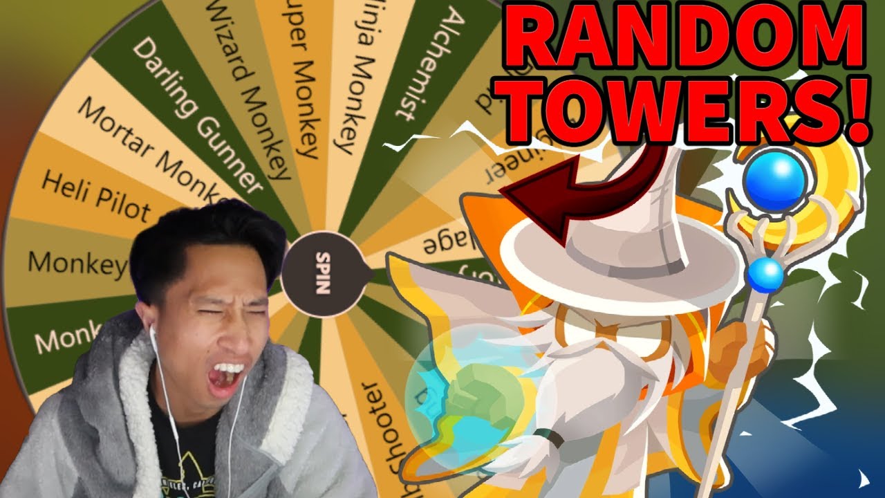 Tower Roulette: Winning Bloons TD 6 with Random Tower Selections! - YouTube