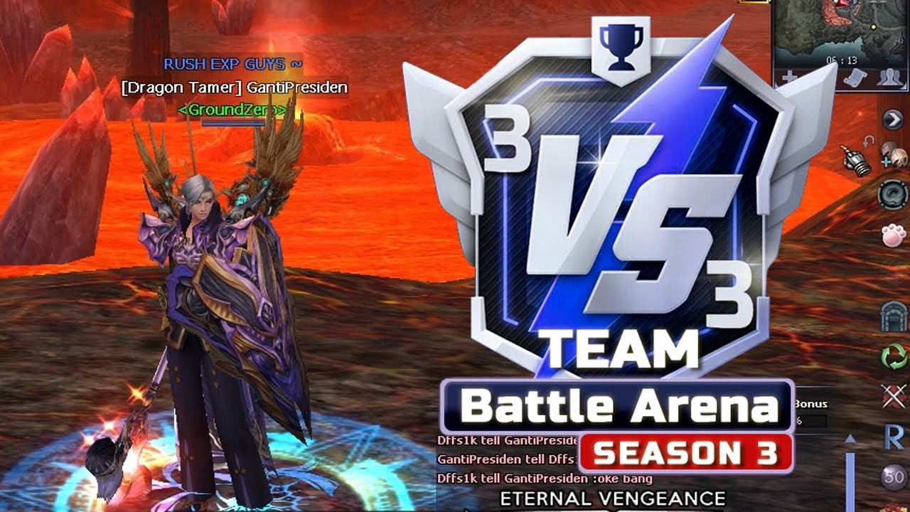 3 VS 3 BATTLE ARENA SEASON 3 : OFFICIAL ROHAN ETERNAL VENGEANCE - YouTube