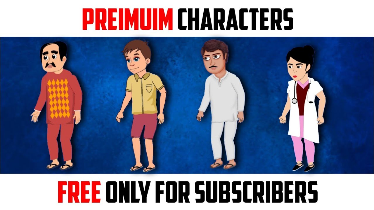chroma toons cartoon character download || chroma toons cartoon ...