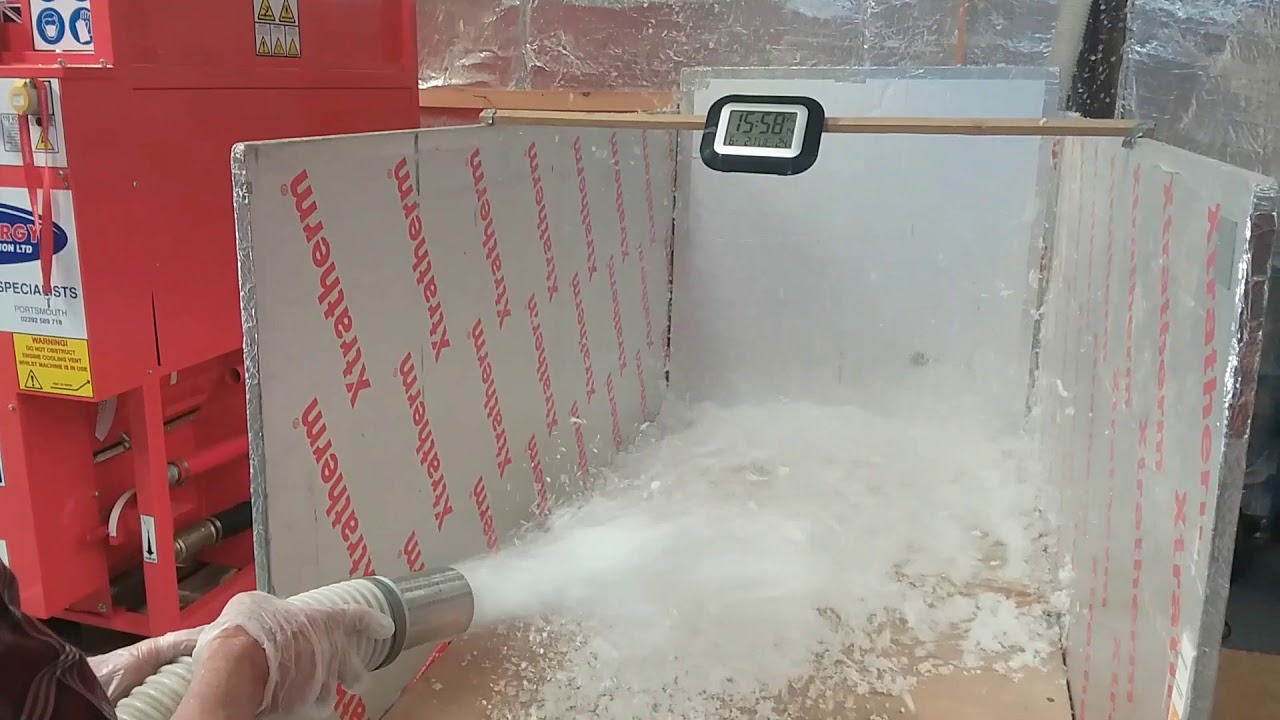 Stewart Energy F750 5B machine Open Blow demo - YouTube