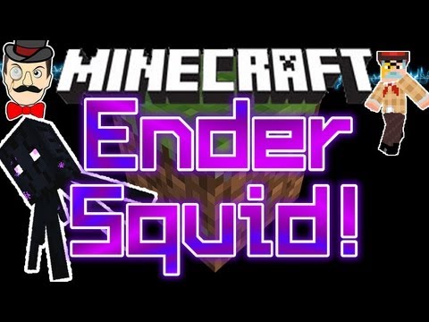 Minecraft Mods - ENDER SQUID ! Flying Enderman Squids Mod ! - YouTube