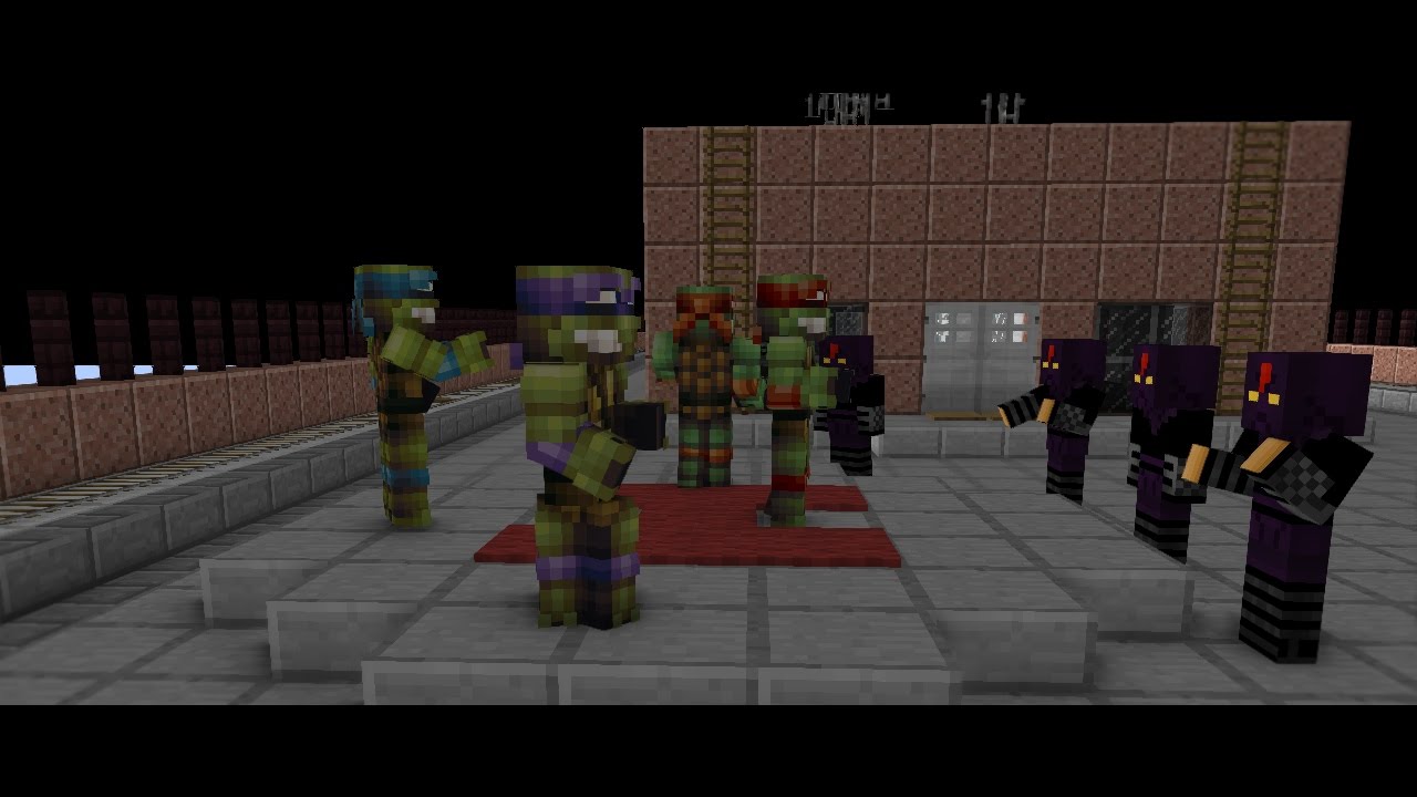 Minecraft| TMNT Out of The Shadows The Movie - The Trap!! # 3 ...