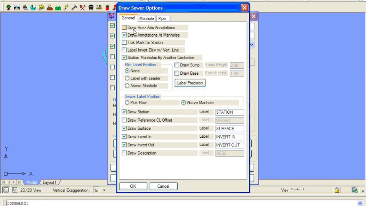 Plan and Profile Sheets in Carlson Civil - YouTube