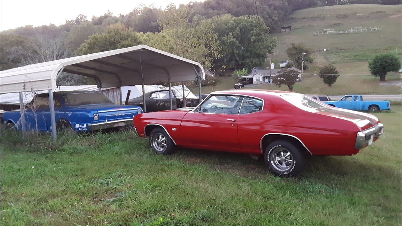 70 chevelle rear suspension tire clearance issues fixed - YouTube