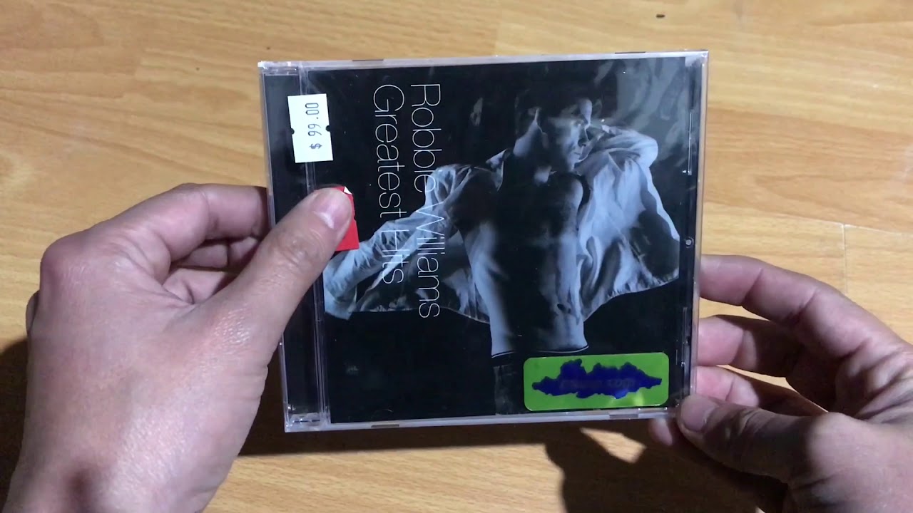 Unboxing Robbie Williams “Greatest Hits” CD from 2004 - YouTube