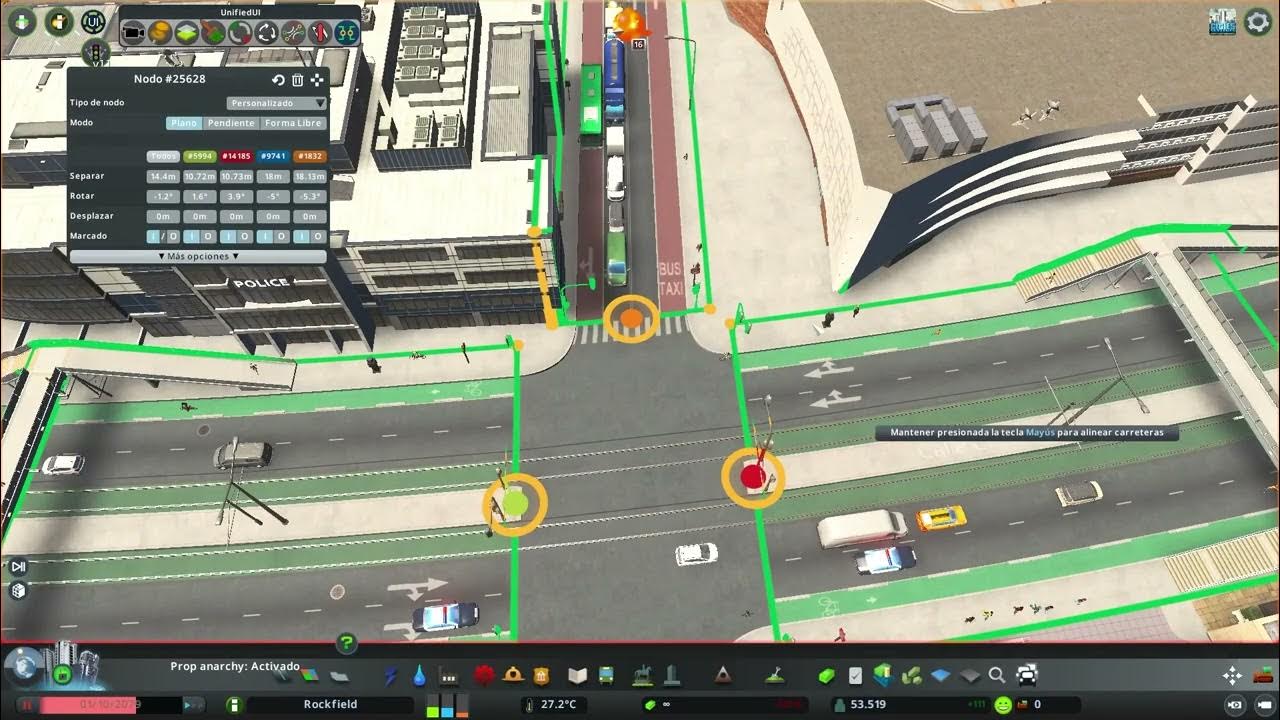 Cities Skylines | Cómo usar Node Controller Renewal (MOD) - YouTube