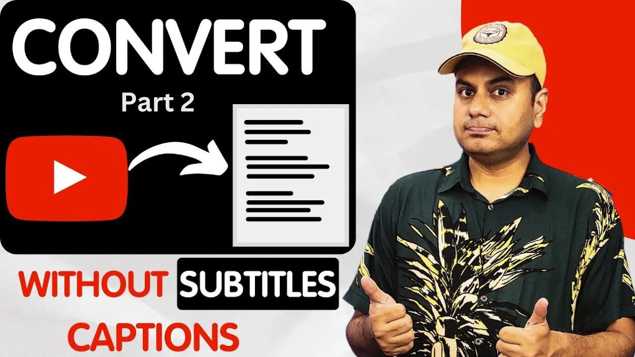 Convert Youtube video to text-Video to text | video to text converter ...