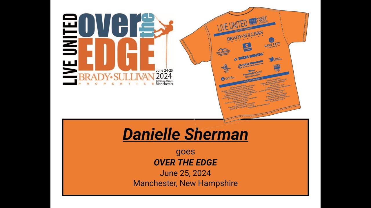 Danielle Sherman goes OVER THE EDGE! - YouTube