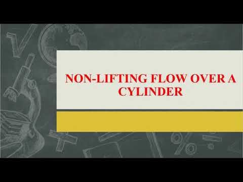 Non-lifting flow over a flow cylinder