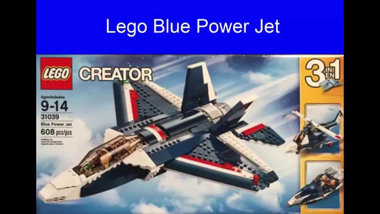 Episode 1 | LEGO BLUE POWER JET BUILD - YouTube