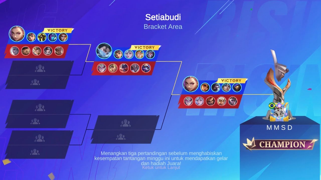 Akhirnya Juara MLBB Rising Open - YouTube