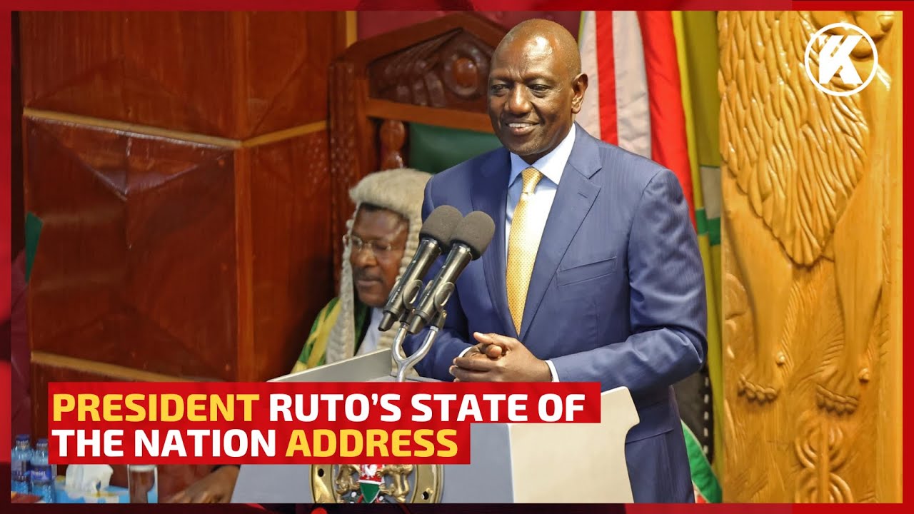LIVE: President Ruto Addresses the Nation in Parliament - YouTube