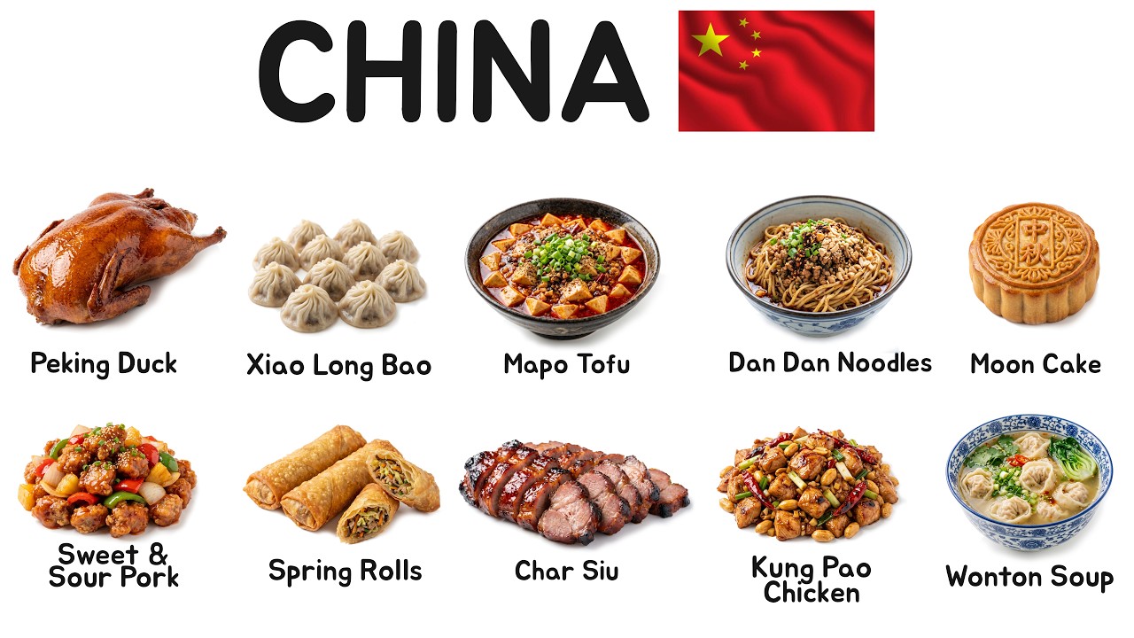 Every Most Popular Chinese Food Explained in 12 Minutes - YouTube
