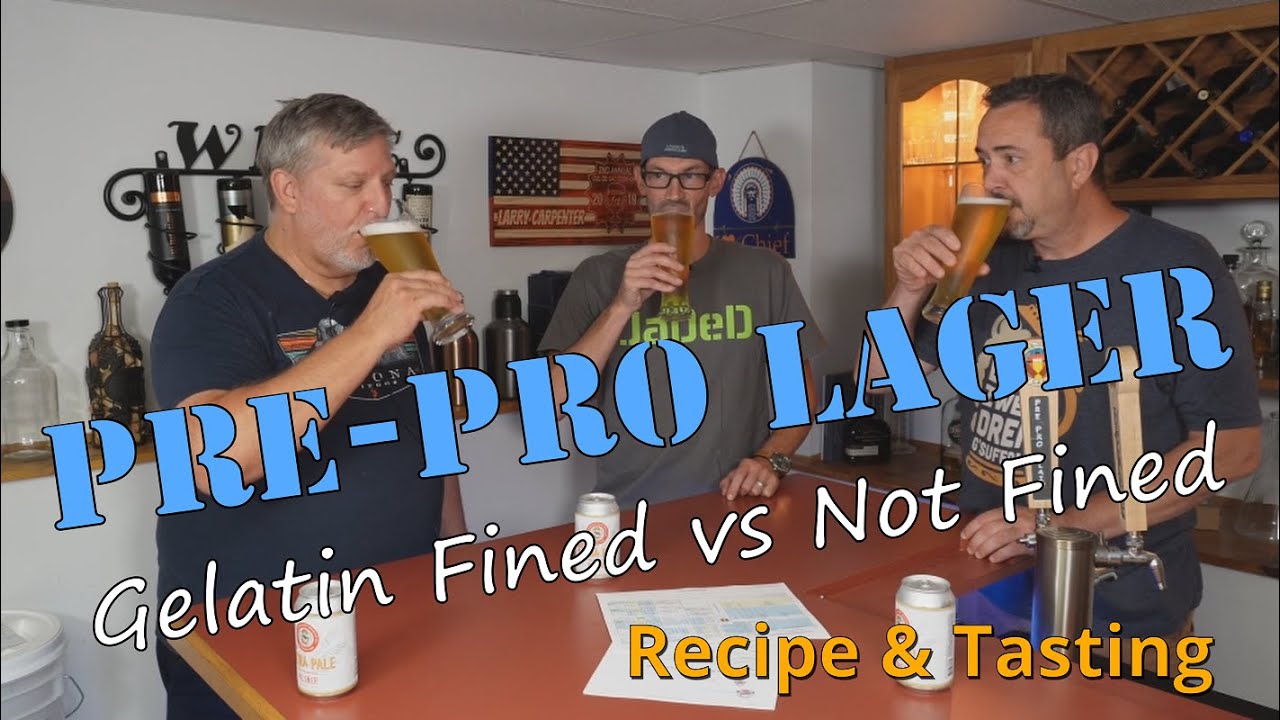 Pre-Prohibition Lager Recipe, Tasting, & Comparison - YouTube