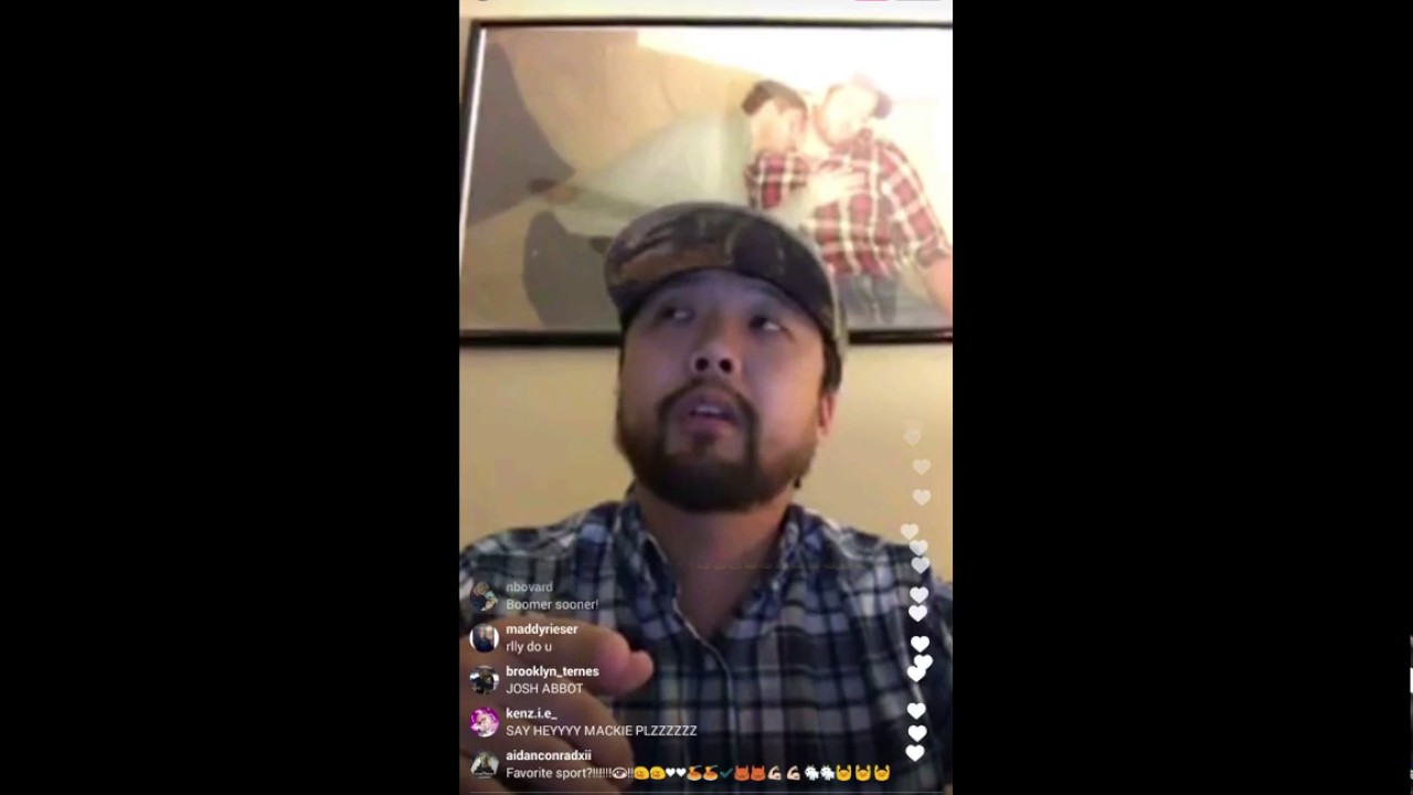 Big Brother James Huling Instagram Live Video on Dec 14, 2016 in Texas ...