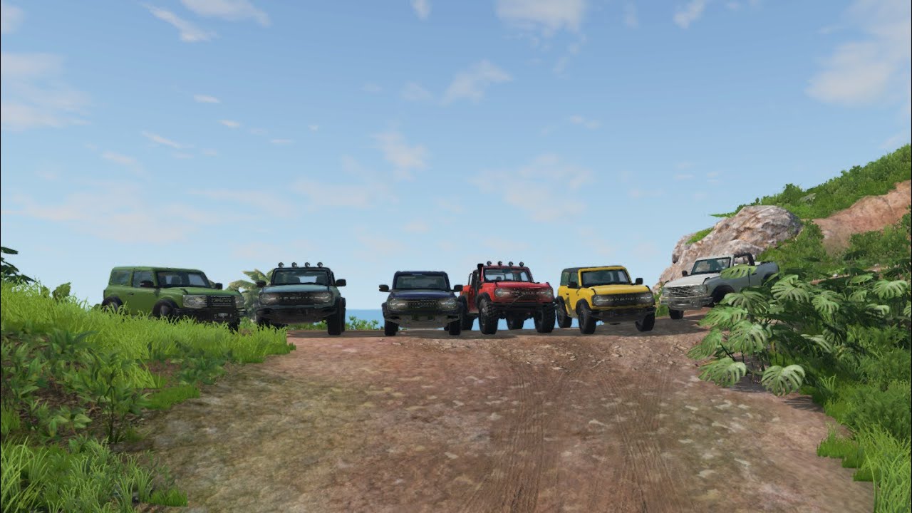 BeamNg Mods #10 I Ford Bronco 2021 - YouTube