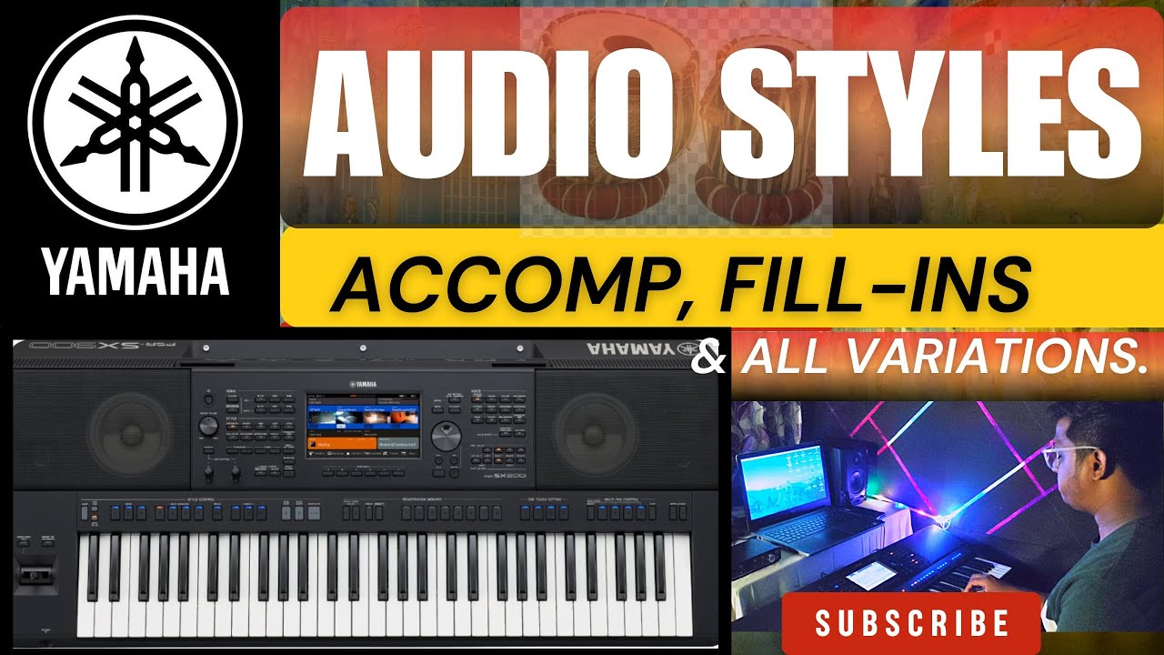 AUDIO STYLES PART-01 || YAMAHA KEYBOARDS || SX900 || 4K || JOSEPH JOE ...