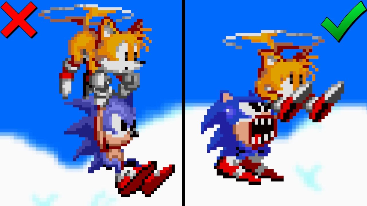 Bodiless Sonic And Tails - YouTube