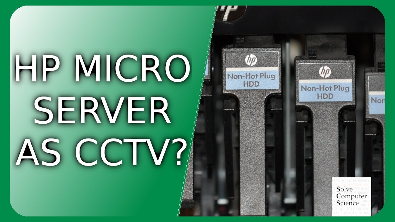 Old microserver as CCTV computer? - YouTube