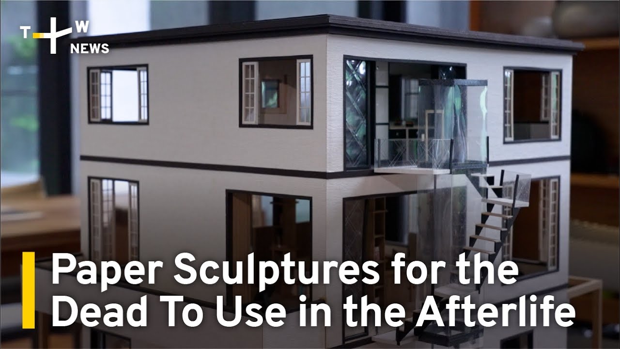 Paper Sculptures for the Dead To Use in the Afterlife | TaiwanPlus News ...