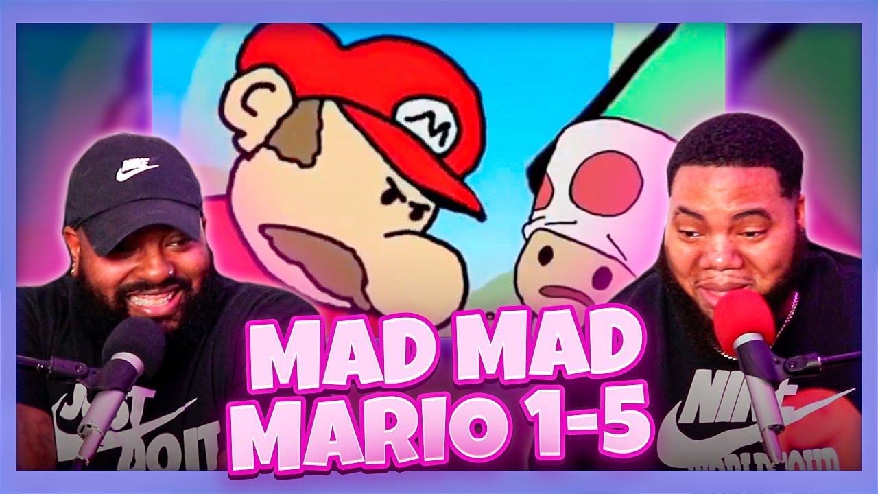 Mad mad mario 1-5 (Try Not To Laugh) - YouTube
