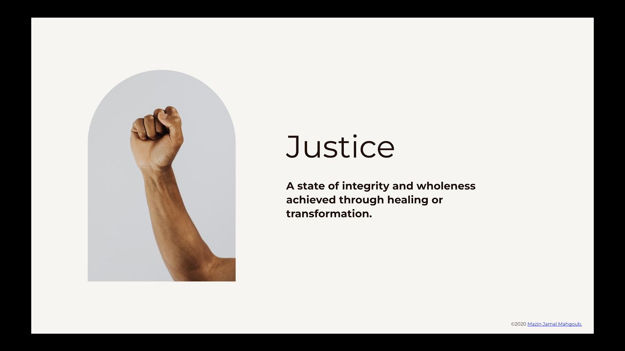 The Justice Principle - PurposePlace JEDI Framework - Holistic ...