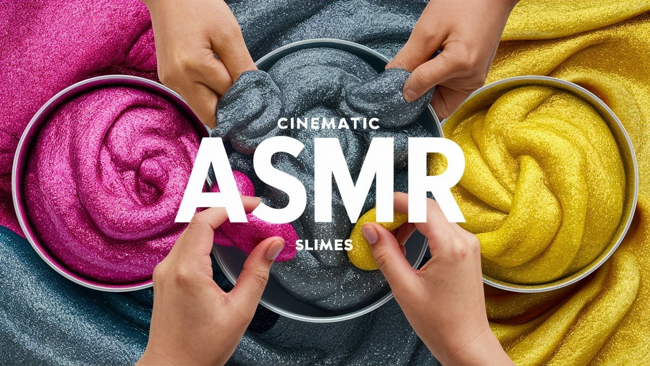 ASMR Slime | Slime ASMR for relaxing and satisfying mind - YouTube