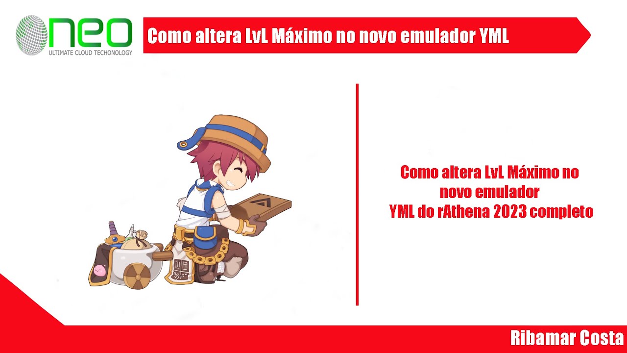 Como altera LvL Máximo no novo emulador YML do rAthena 2023 completo ...