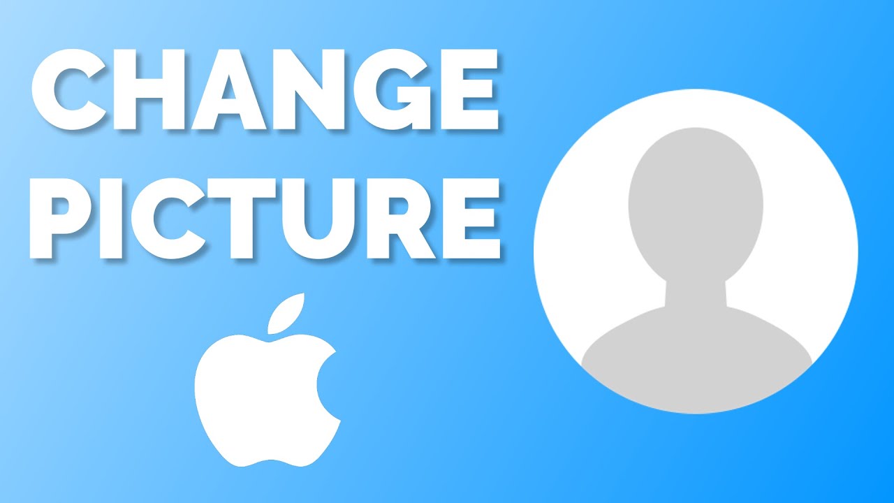 How to Change Your Picture on Mac - YouTube