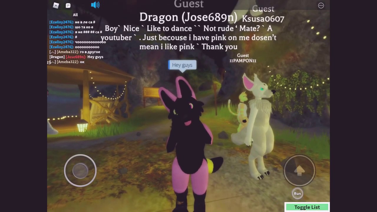 My freind in Roblox in `` Furana `` - YouTube