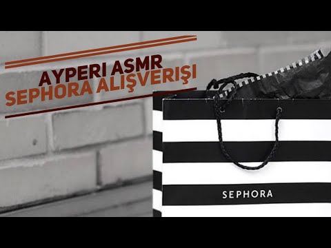 Türkçe ASMR | Show and tell - Sephora’dan neler aldım ? Sohbet Asmr