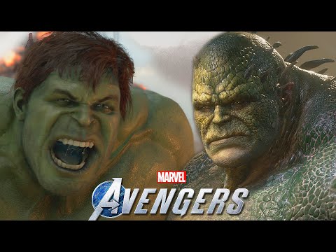 Hulk VS Abominável - Marvel's Avengers DUBLADO