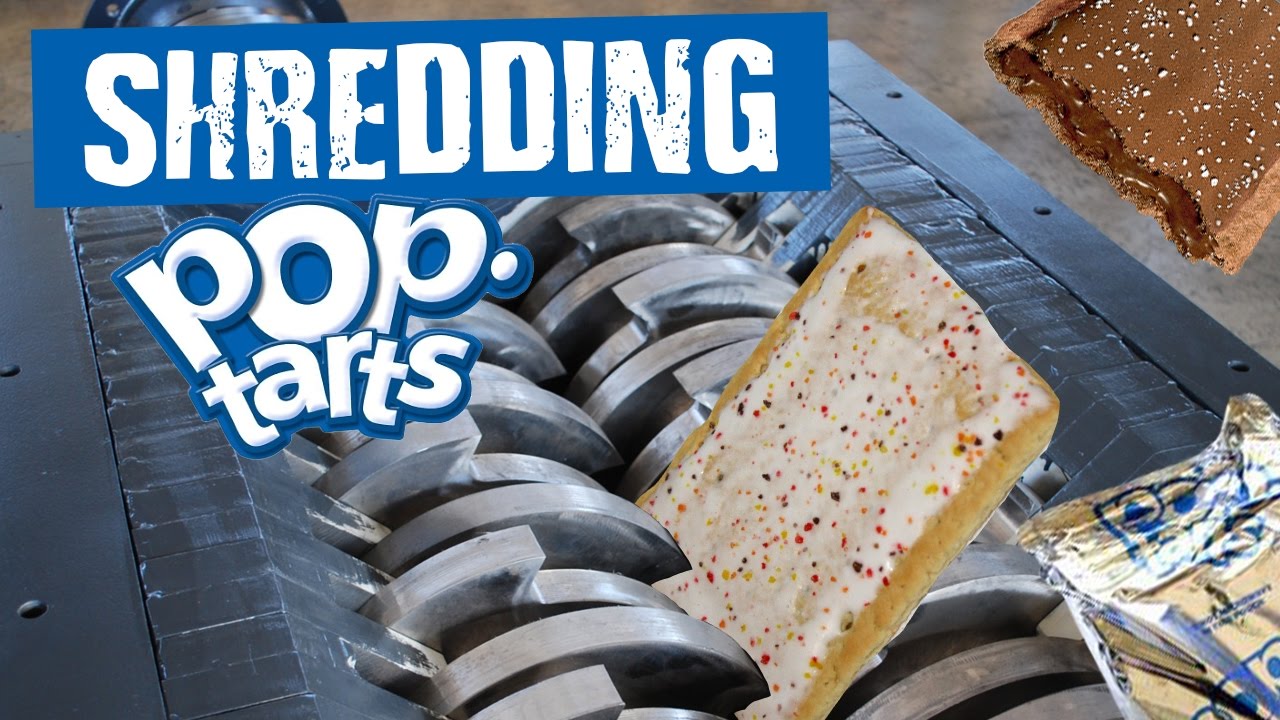 Shredding Pop Tarts - Shredding Stuff #36 - YouTube