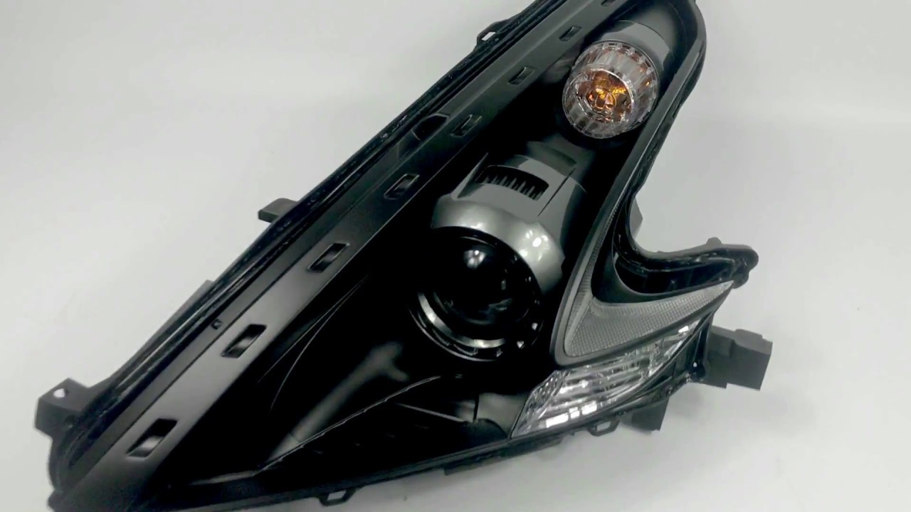 370Z - Custom Painted Headlights - YouTube