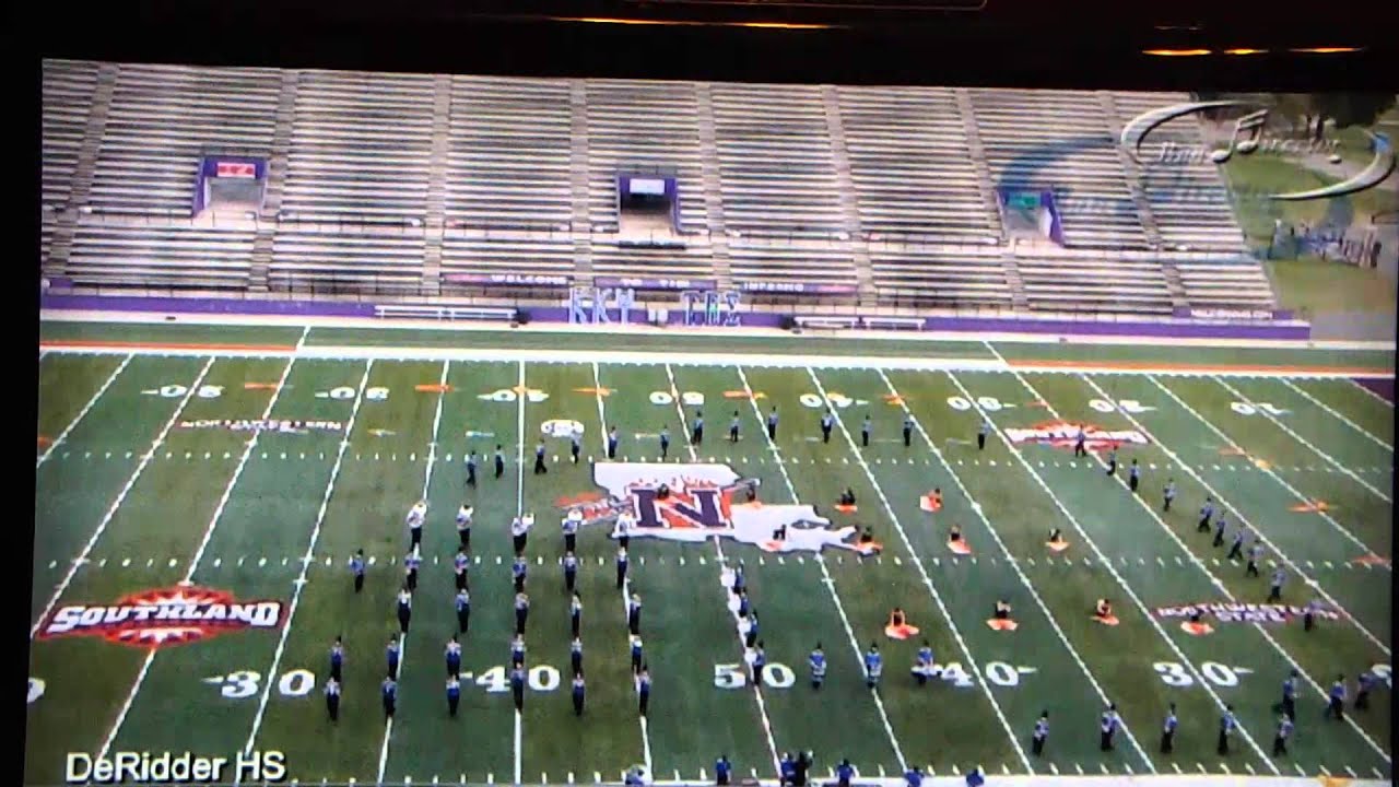 DeRidder High Marching Band NSU 2014 - YouTube