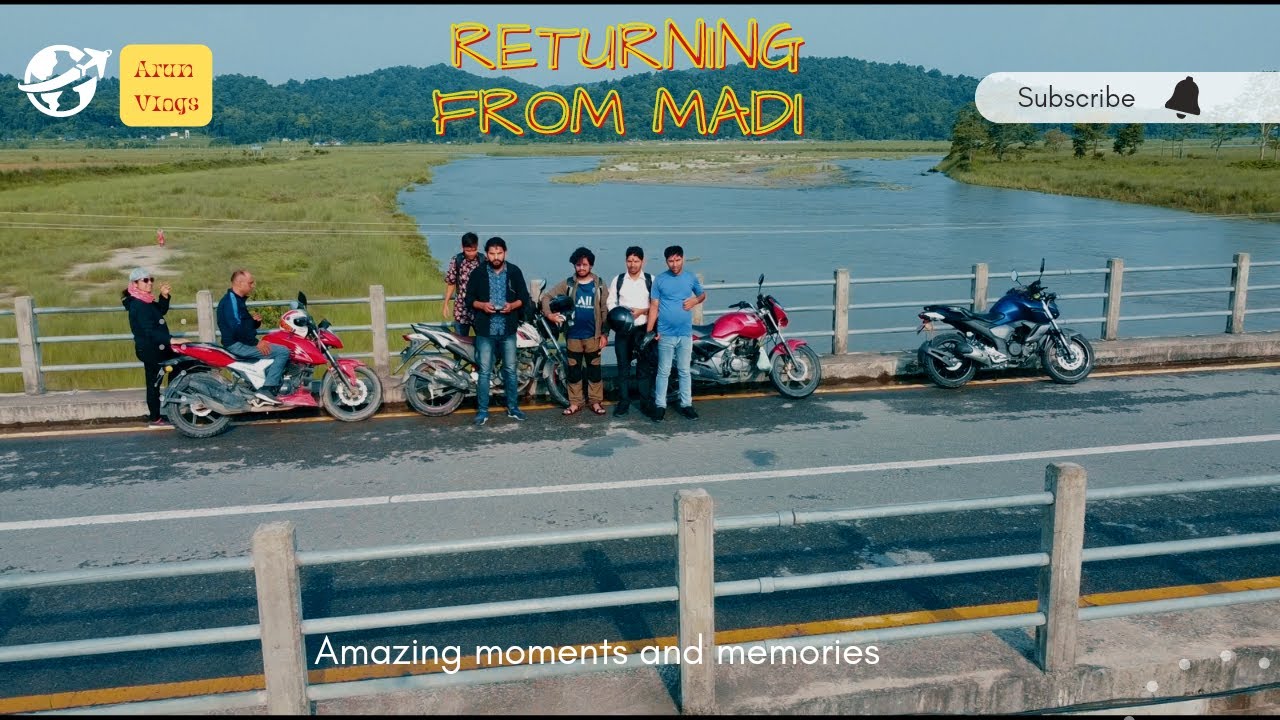 Returning day - Madi Chitwan | Cinematic shots - Arun Vlogs - YouTube