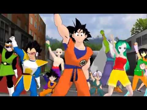 Dragon Ball z Dancing o bailando Thriller Michael jackson - YouTube