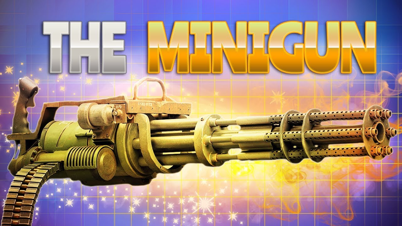 THE MINIGUN! (Fortnite Battle Royale) | rhinoCRUNCH - YouTube