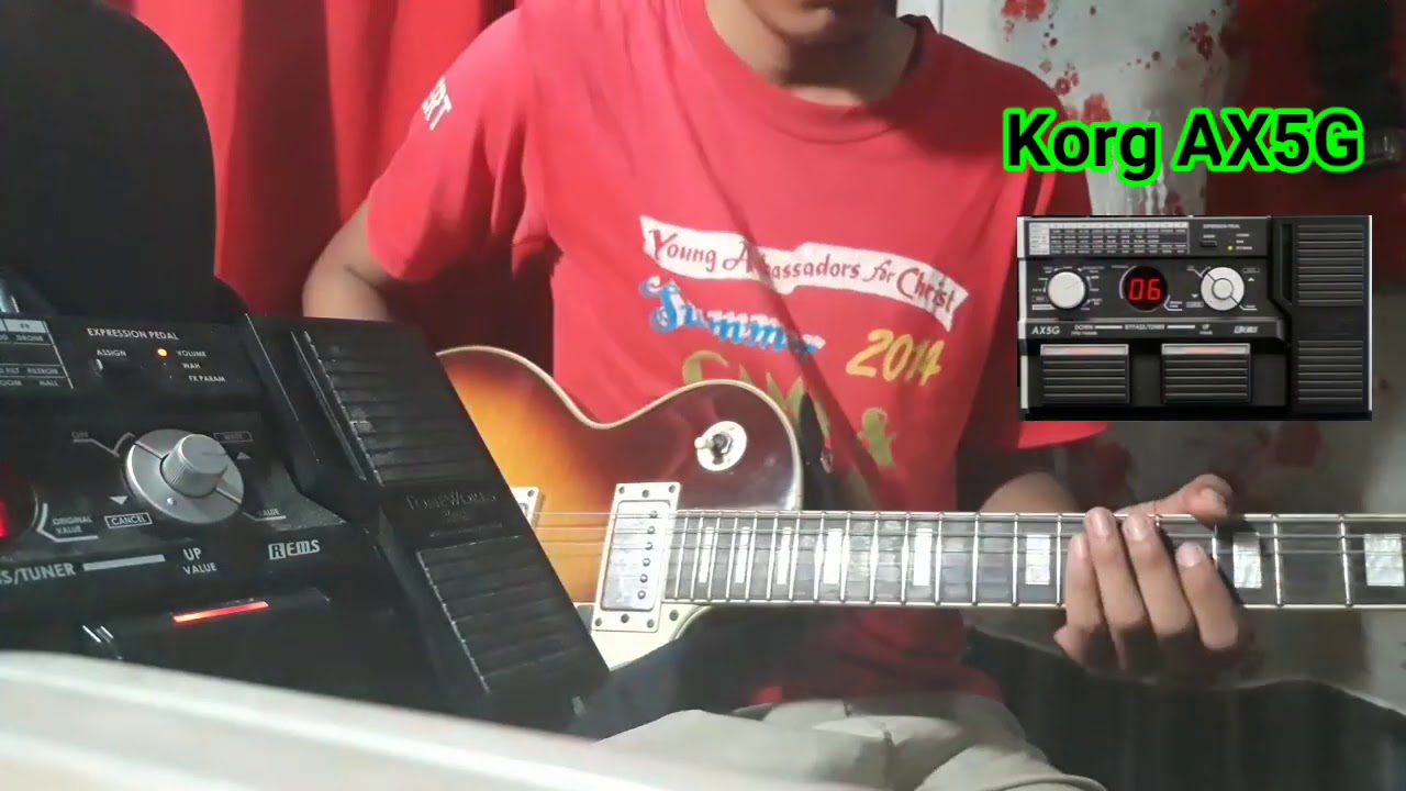 Korg AX5G Testing Review Jovert Madera - YouTube
