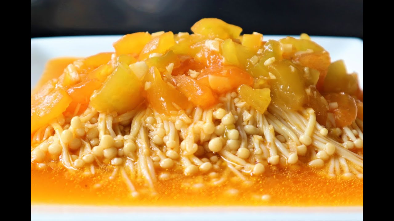 Cendawan Enoki | Enoki Mushroom - YouTube