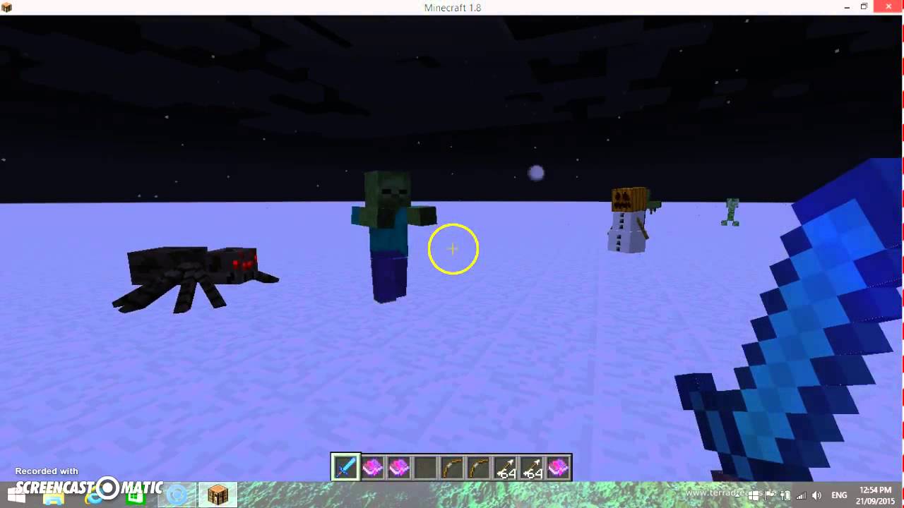 ||Minecraft|| Snowmen Throw SNOWBALLS! - YouTube
