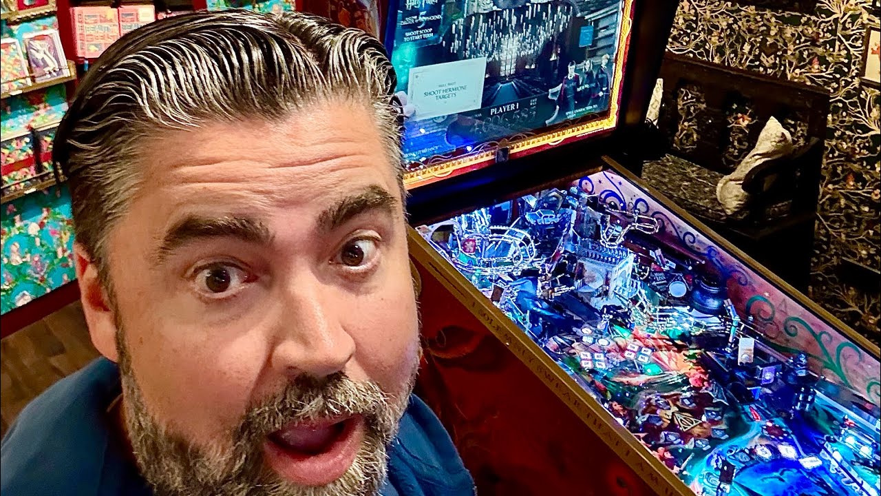EXCLUSIVE: First ever video of new Harry Potter Pinball at the House of MinaLima store in London ...
