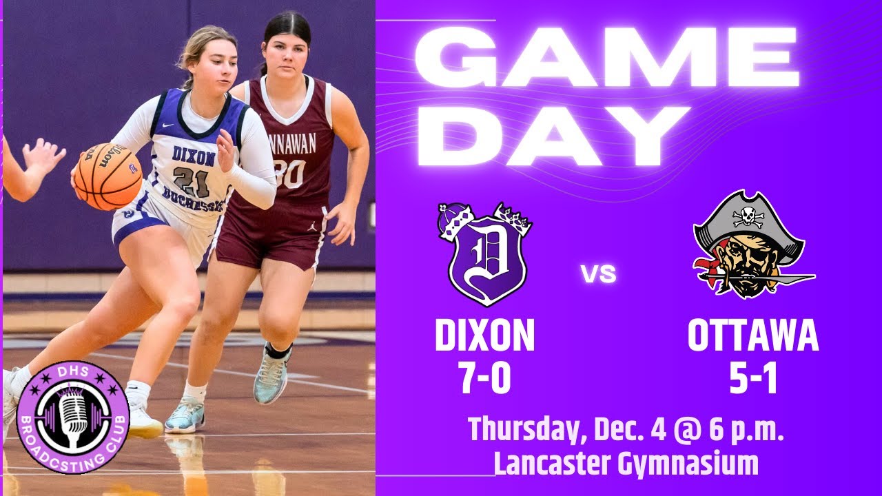 DHS Varsity Girls Basketball game vs. Ottawa, December 4, 2024, 7:00 p ...