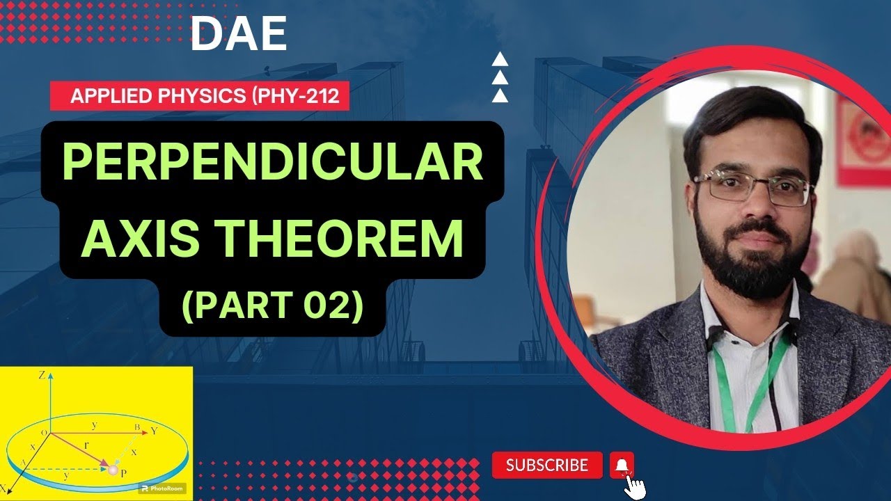 Perpendicular Axis theorem (part 02) - YouTube