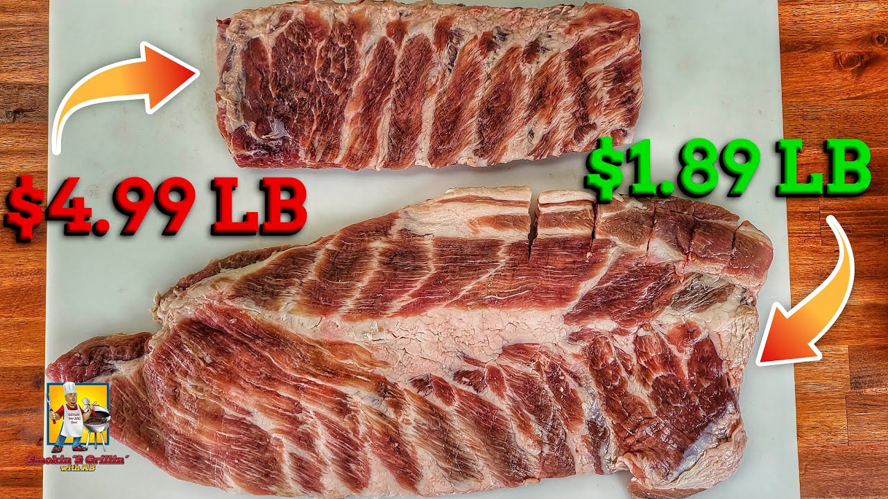 How to Trim Spare Ribs into St. Louis Ribs - YouTube