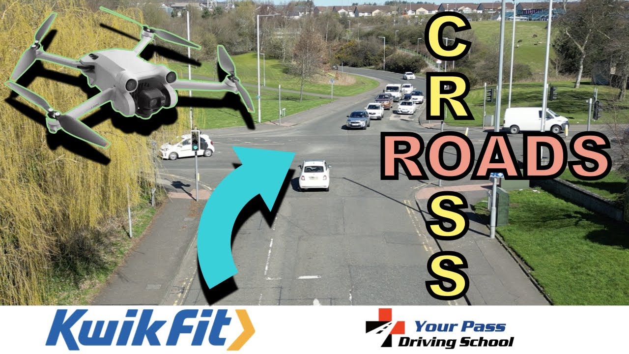 Turning Right At Crossroads | Drone Tutorial | 4k 60fps - YouTube