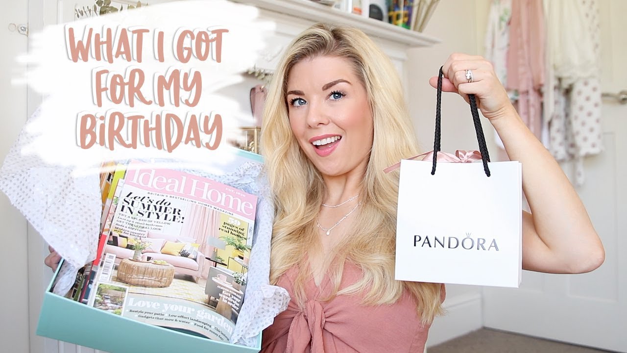 WHAT I GOT FOR MY BIRTHDAY 2018 | KATE MURNANE - YouTube