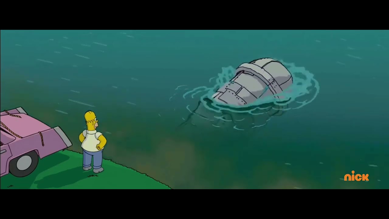 The Simpsons Movie Nickelodeon TV edits - YouTube