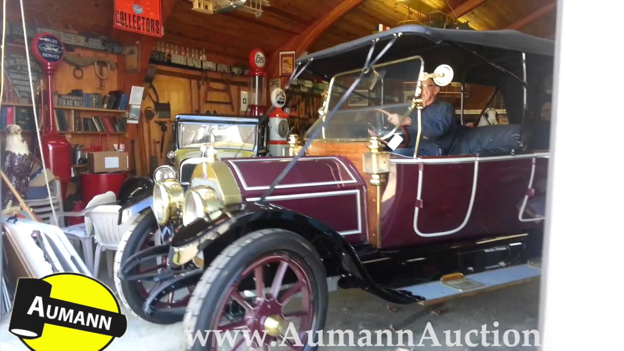 1912 Case M Model 40 Touring Car - Aumann Auctions - YouTube